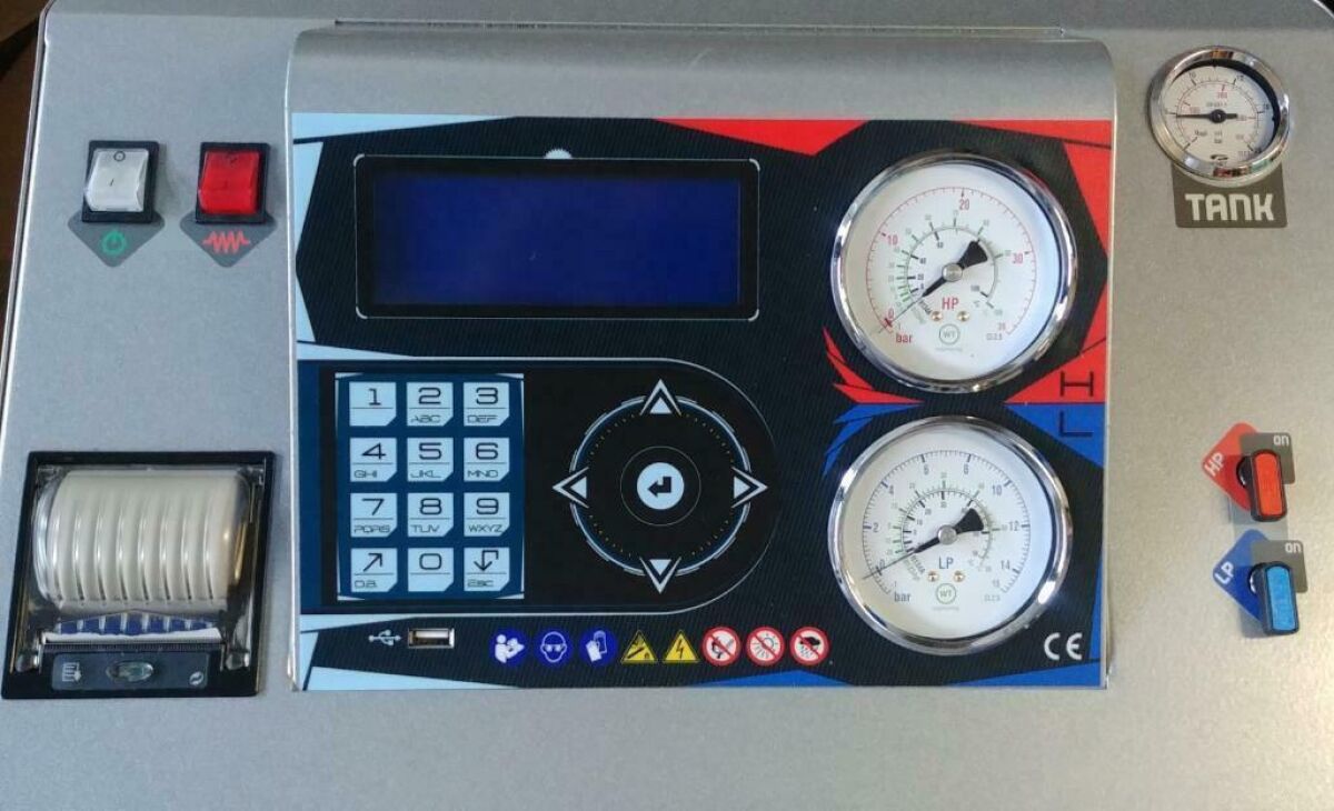 Simal Airco Machine R1234YF VULSTATION