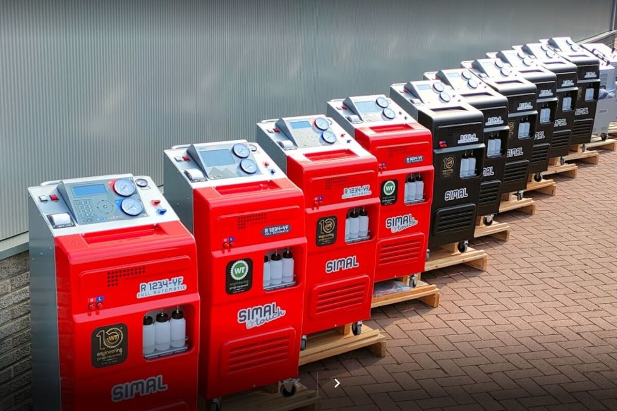 Simal Airco Machine R1234YF VULSTATION