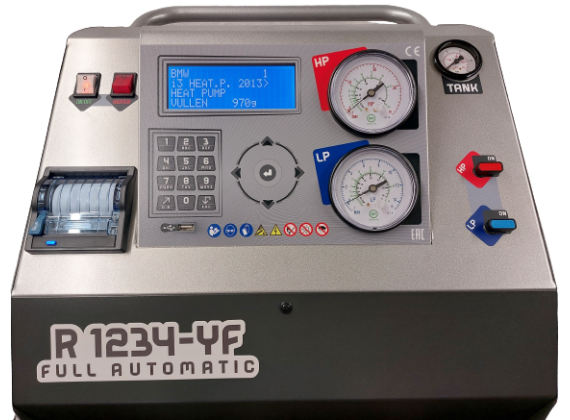 Simal Airco Machine R1234YF VULSTATION