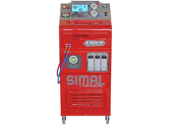 Simal Airco Machine R1234YF Touch, vulstation aircomachine